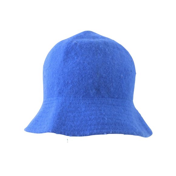 Vintage | Accessories | Vintage 8s Streetwear Blank Wool Bucket Hat Cap ...